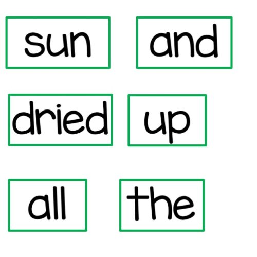 Pocket Chart Poem Itsy Bitsy Spider Nursery Rhyme | Made By Teachers