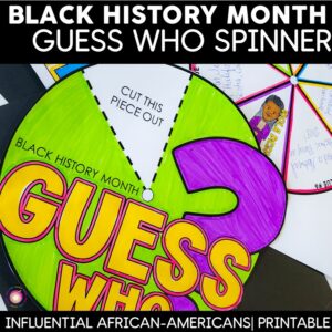 Black History Month Activity | Interactive Spinner | Made By Teachers