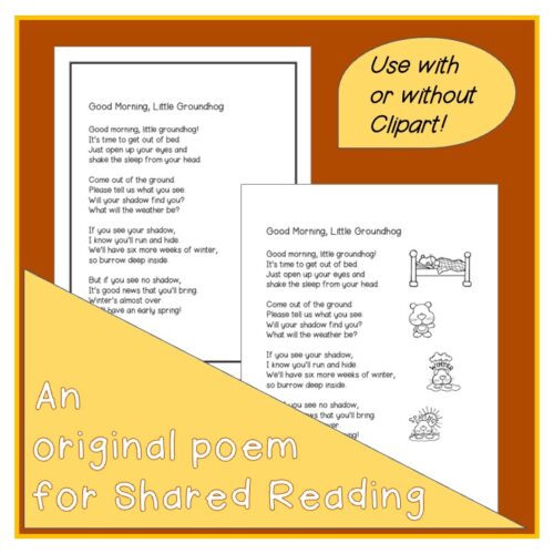 Groundhog Day Poem and Activities | Made By Teachers