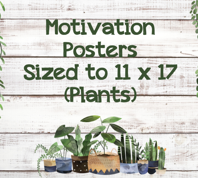 Classroom Decor - Motivational Posters - Magnolia style | Made By Teachers