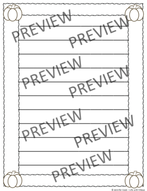 Autumn and Fall Writing Pages | Made By Teachers