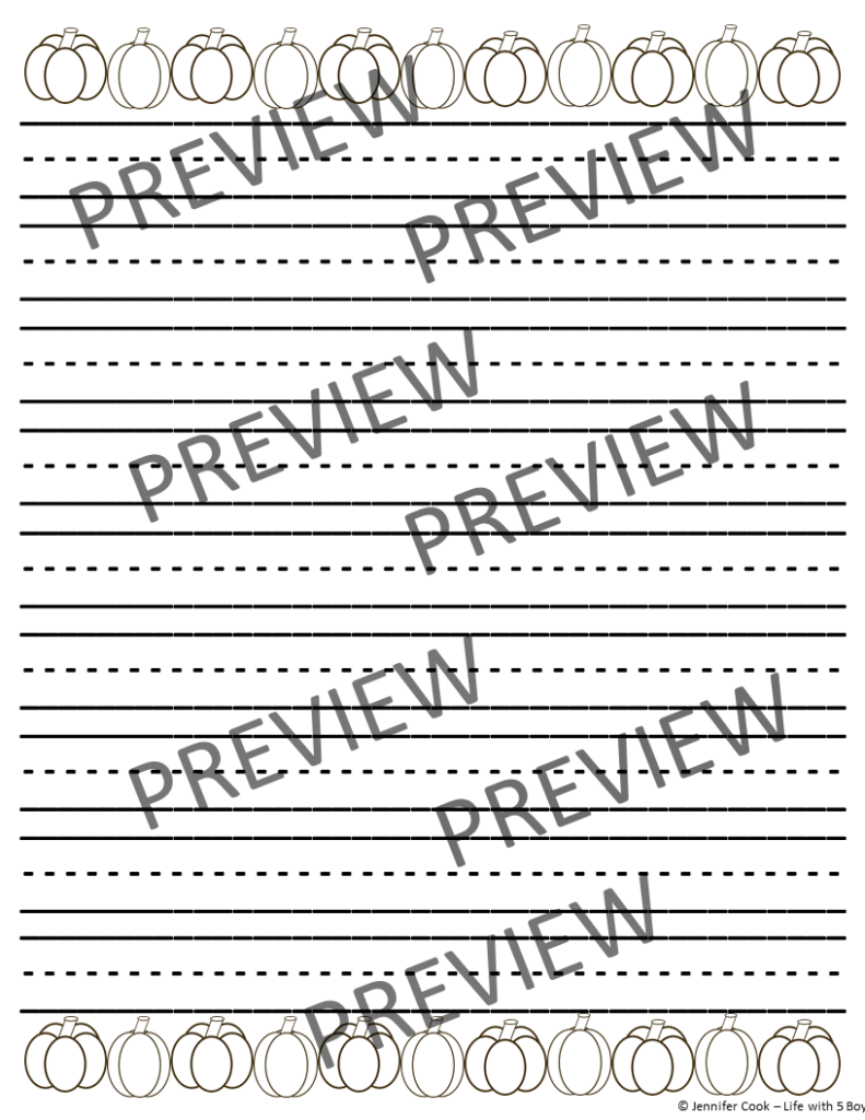 Autumn and Fall Writing Pages | Made By Teachers