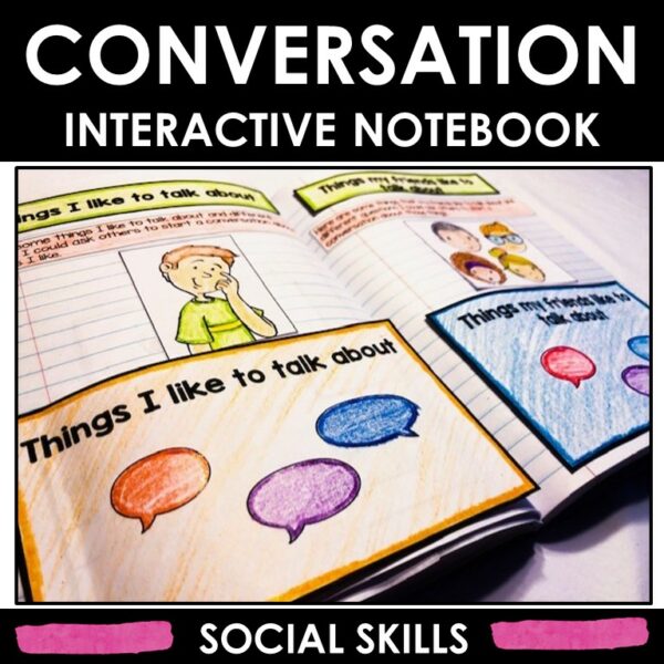 Social Skills and conversation Interactive Notebook pragmatic ...