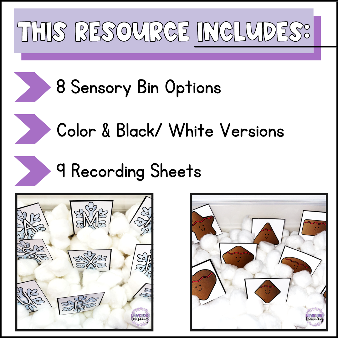 January Sensory Bin for Preschool, Pre-K, & Kindergarten - Winter Sensory Table | Made By Teachers