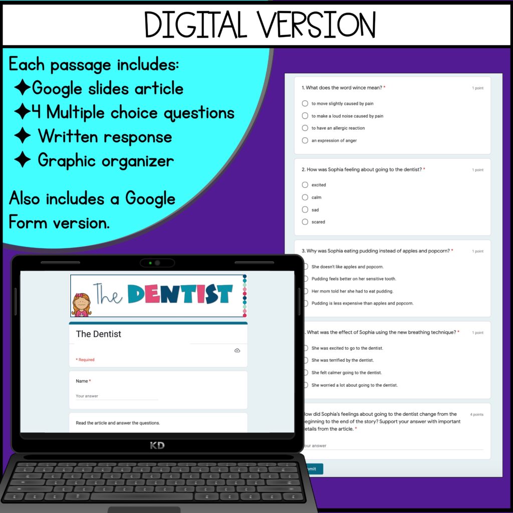 Response Writing Passages - Fiction - RACE Strategy | Made By Teachers
