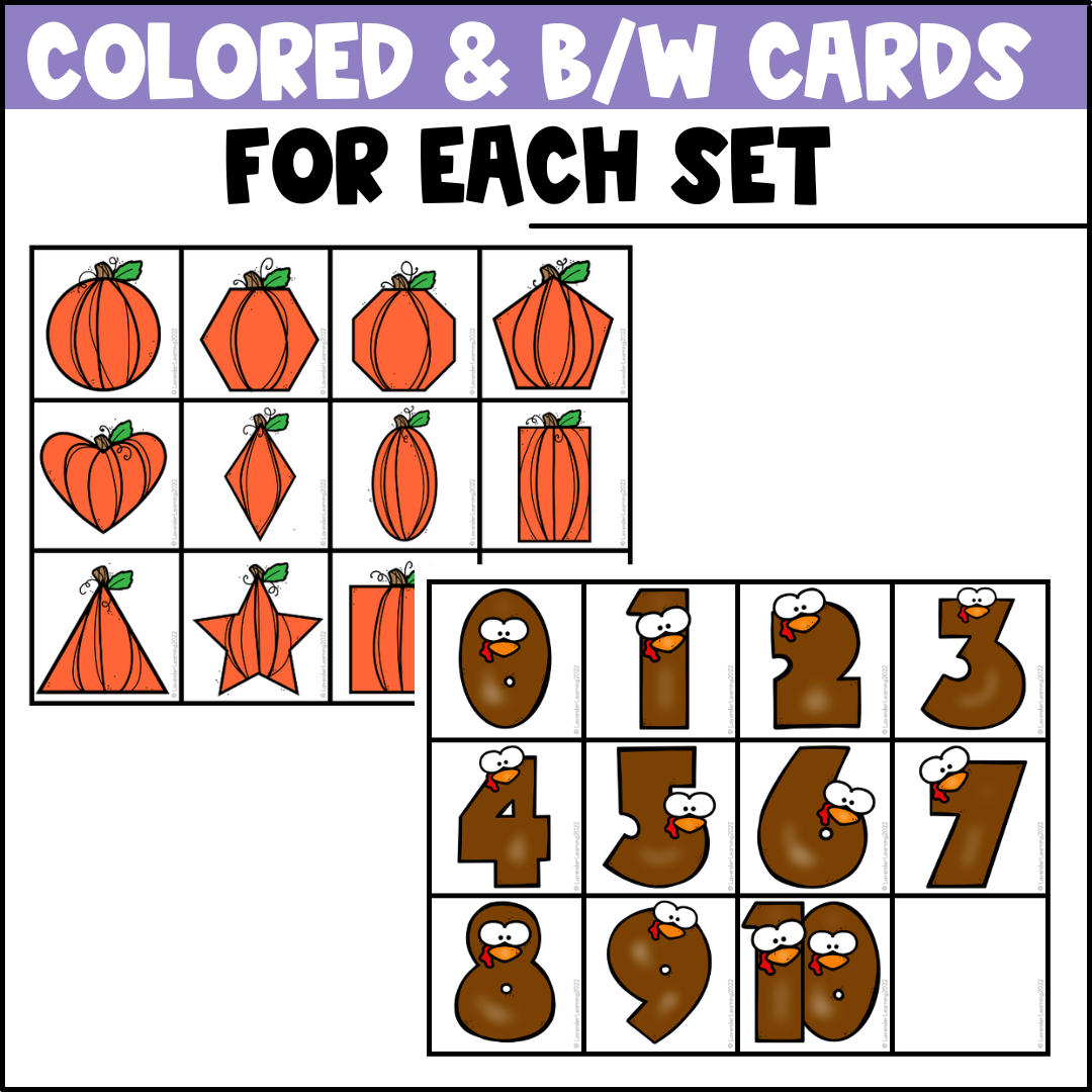 November Sensory Bin for Preschool & Kindergarten - Thanksgiving ...