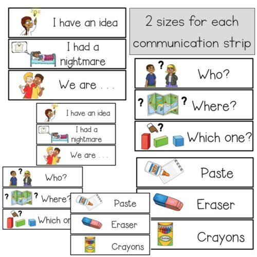 200 visual communication strips picture symbols and visual ...