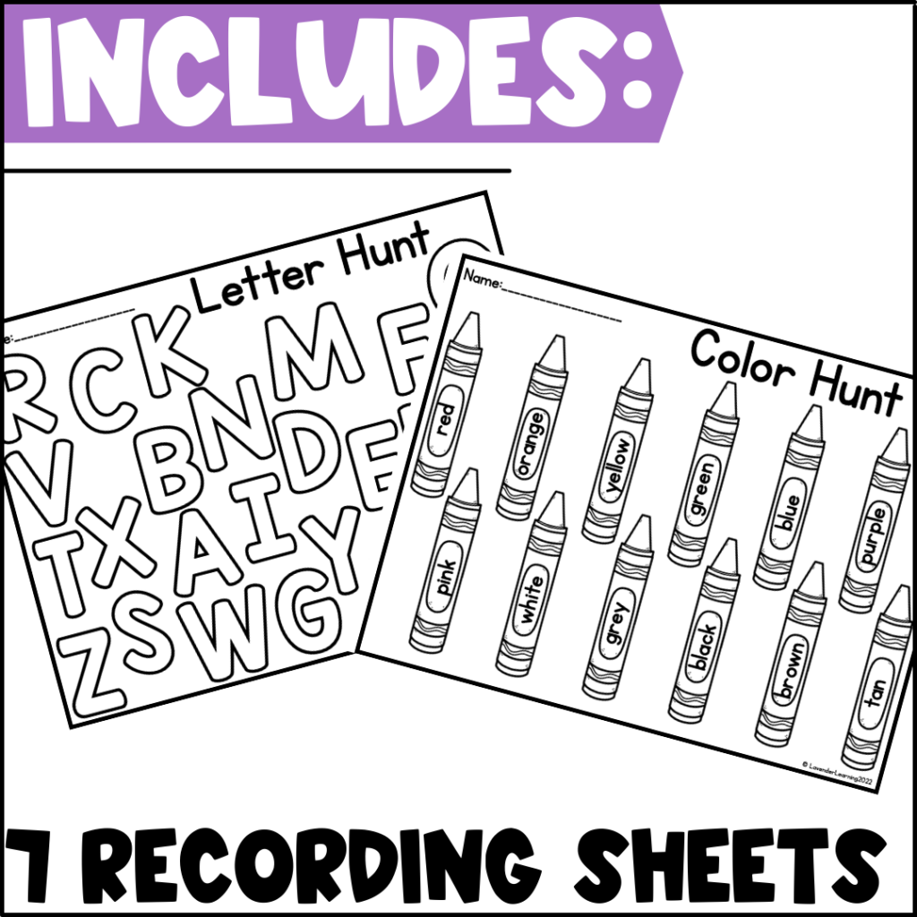 Sensory Bin Bundle for Preschool, Pre-K, and Kindergarten - Sensory ...