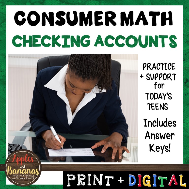 Checking Accounts | Made By Teachers