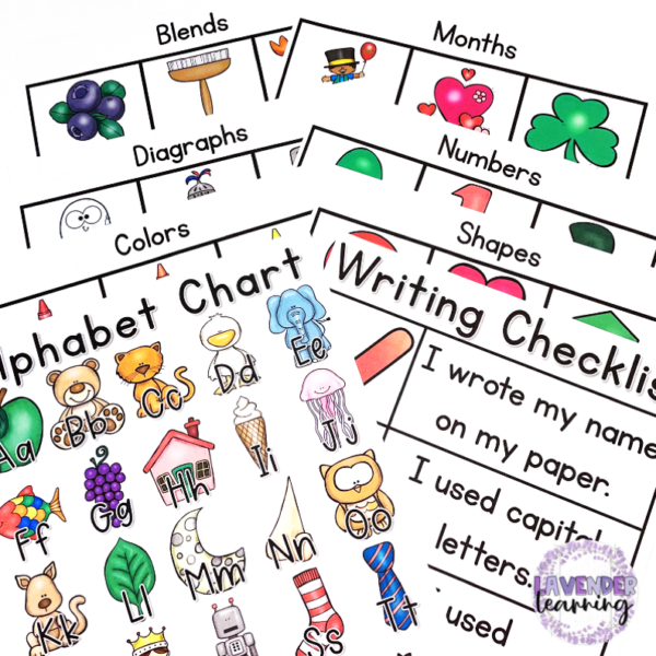 Writing Center Starter Kit for Preschool, Pre-K, Kindergarten, & 1st ...