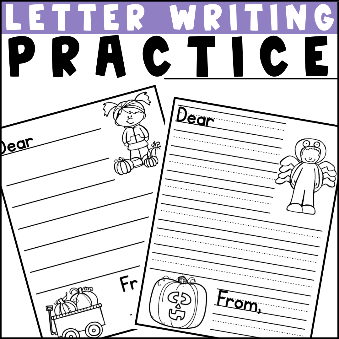 October Writing Center for Pre-K & Kindergarten - Halloween Writing ...