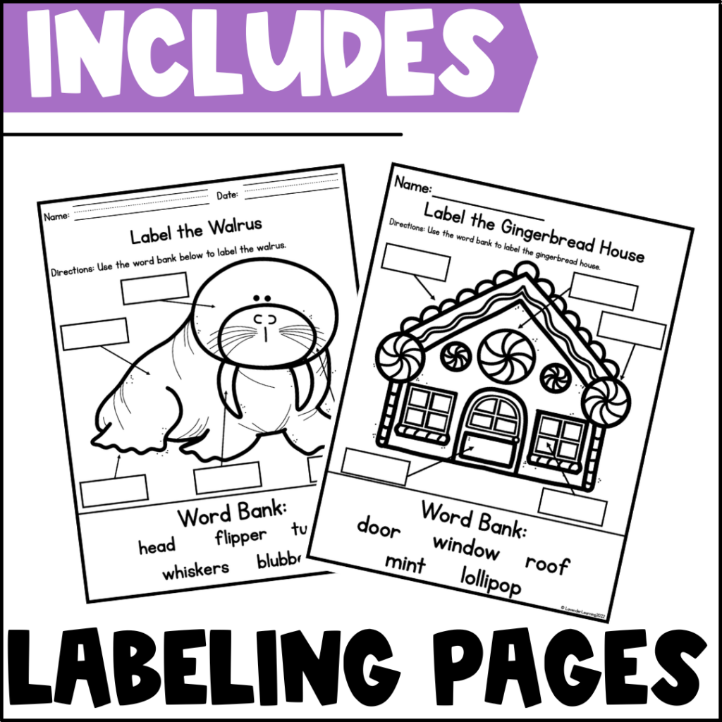 January Writing Center for Preschool & Kindergarten - Winter Writing ...