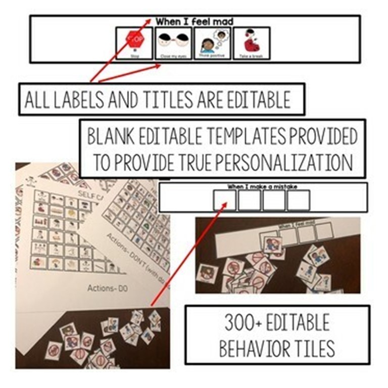 Behavior bracelets visual social cues for social skills and self ...