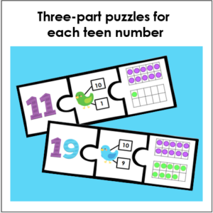 Teen Numbers - Kindergarten Math Center Activities | Made By Teachers