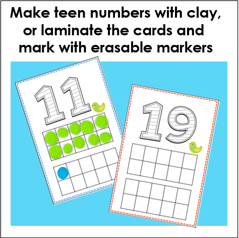 Teen Numbers - Kindergarten Math Center Activities | Made By Teachers
