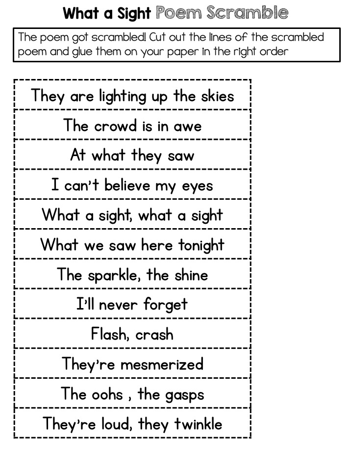 Poem of the Week Set 4 | Made By Teachers