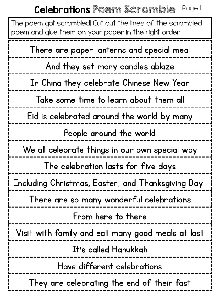 Poem of the Week Set 5 | Made By Teachers