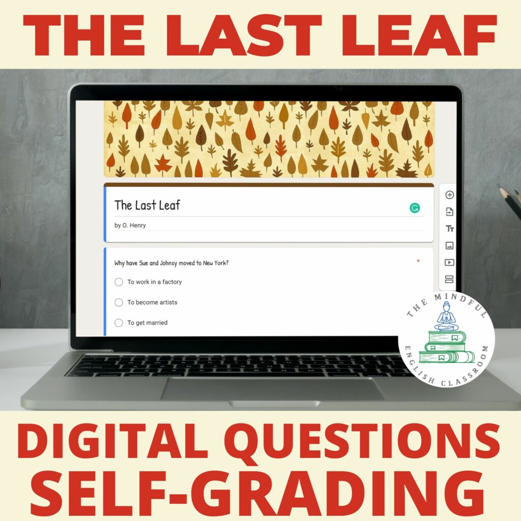 Readers Theater Script, The Last Leaf by O. Henry | Made By Teachers