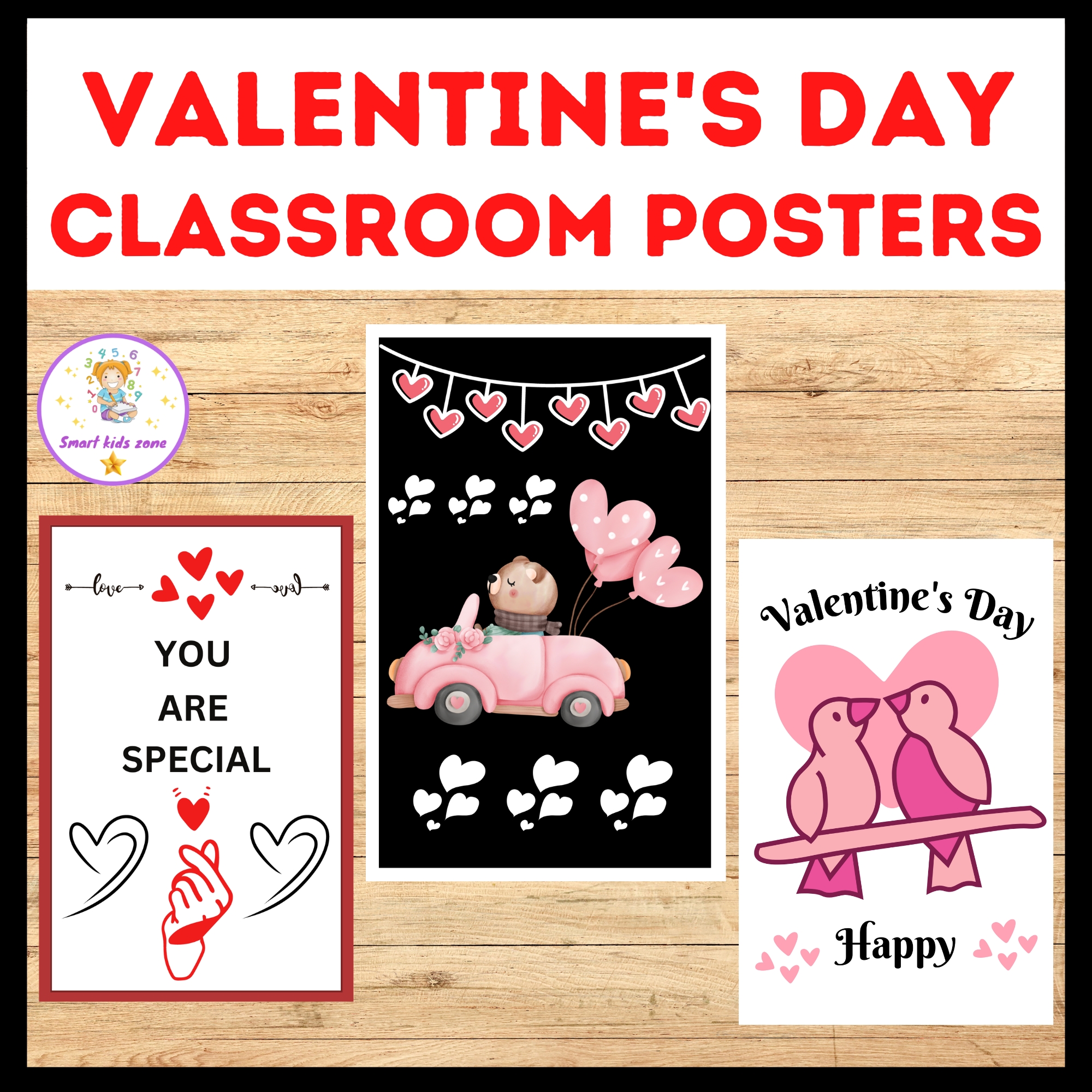 Valentine's Day Classroom Posters | Kindness Classroom Posters | Made ...