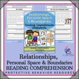 Relationships Personal Space & Boundaries I Reading Comprehension Worksheets | Made By Teachers