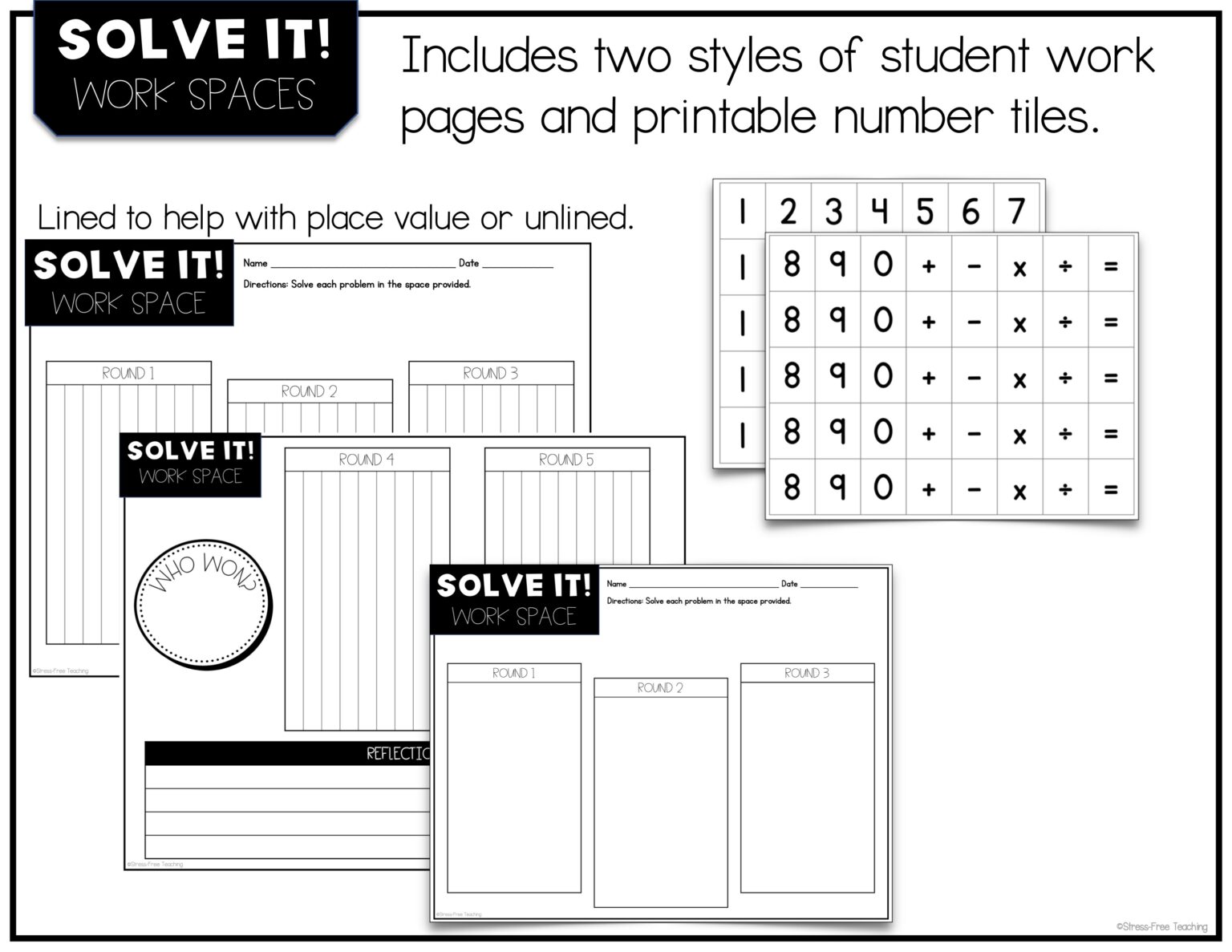 Math Skills Game - Addition, Subtraction, Multiplication, Division ...