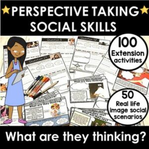 Perspective taking activities for social skills and social inferences ...