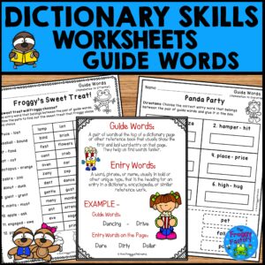 Dictionary Skills Worksheets | Guide Words | Made By Teachers