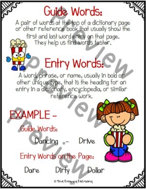 Dictionary Skills Worksheets | Guide Words | Made By Teachers