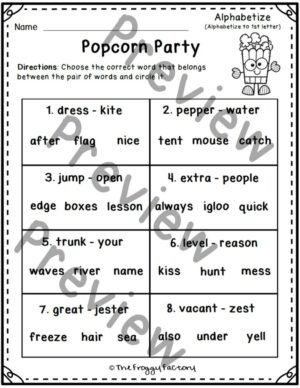 Dictionary Skills Worksheets | Guide Words | Made By Teachers
