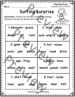 Dictionary Skills Worksheets | Guide Words | Made By Teachers