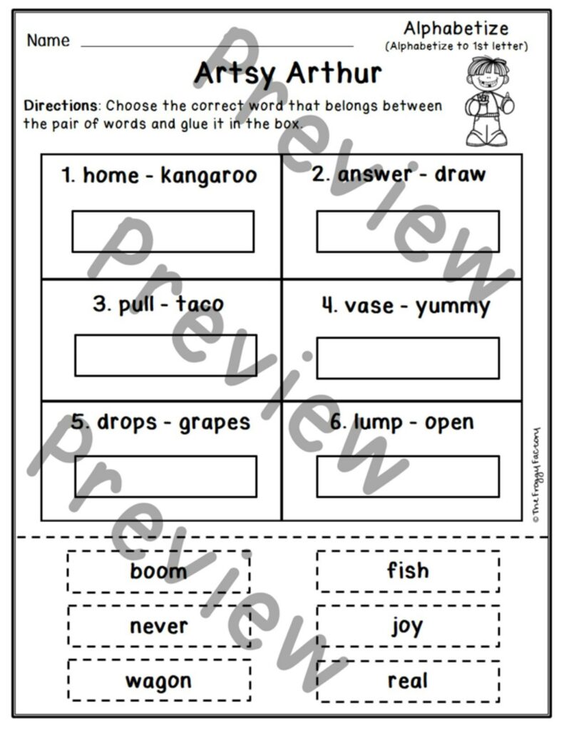 Dictionary Skills Worksheets | Guide Words | Made By Teachers