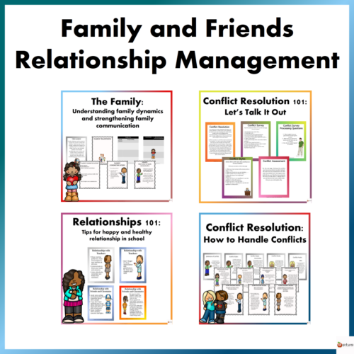 Family and Friends Relationship Management Bundle | Made By Teachers