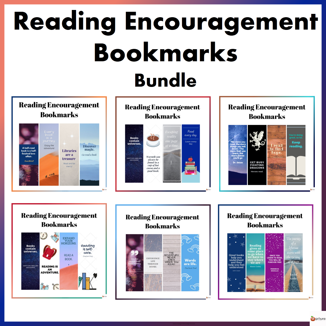 Reading Encouragement Bookmarks Mega Bundle | Made By Teachers