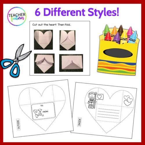Valentine's Day 1st & 2nd Grade MATH WRITING & PHONICS Bundle | Made By ...