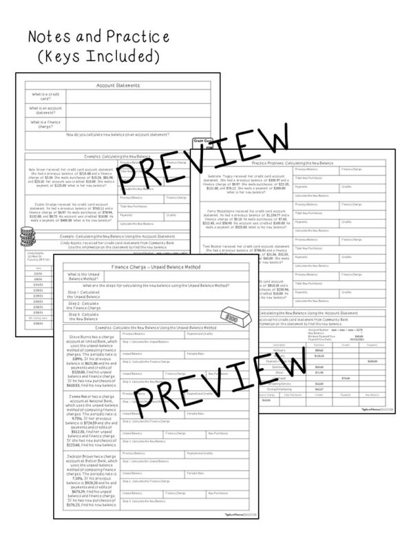 Credit Cards | Made By Teachers