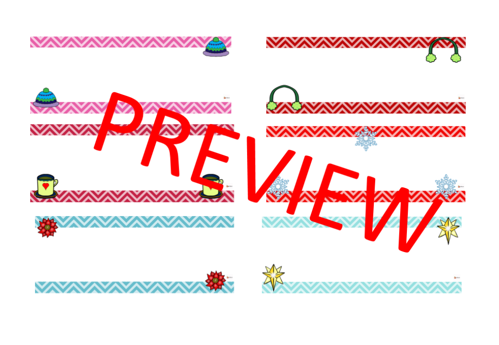 Editable Drawer Cart Labels Winter Theme | Made By Teachers