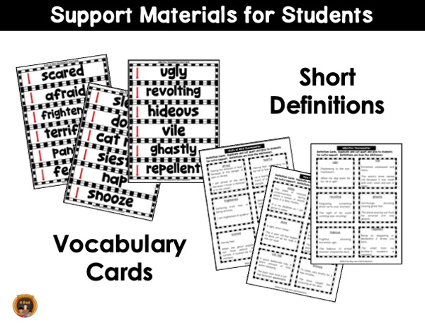 Shades of Meaning Vocabulary Practice With the Temperature of Words ...