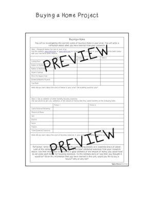 Buying a Home | Made By Teachers