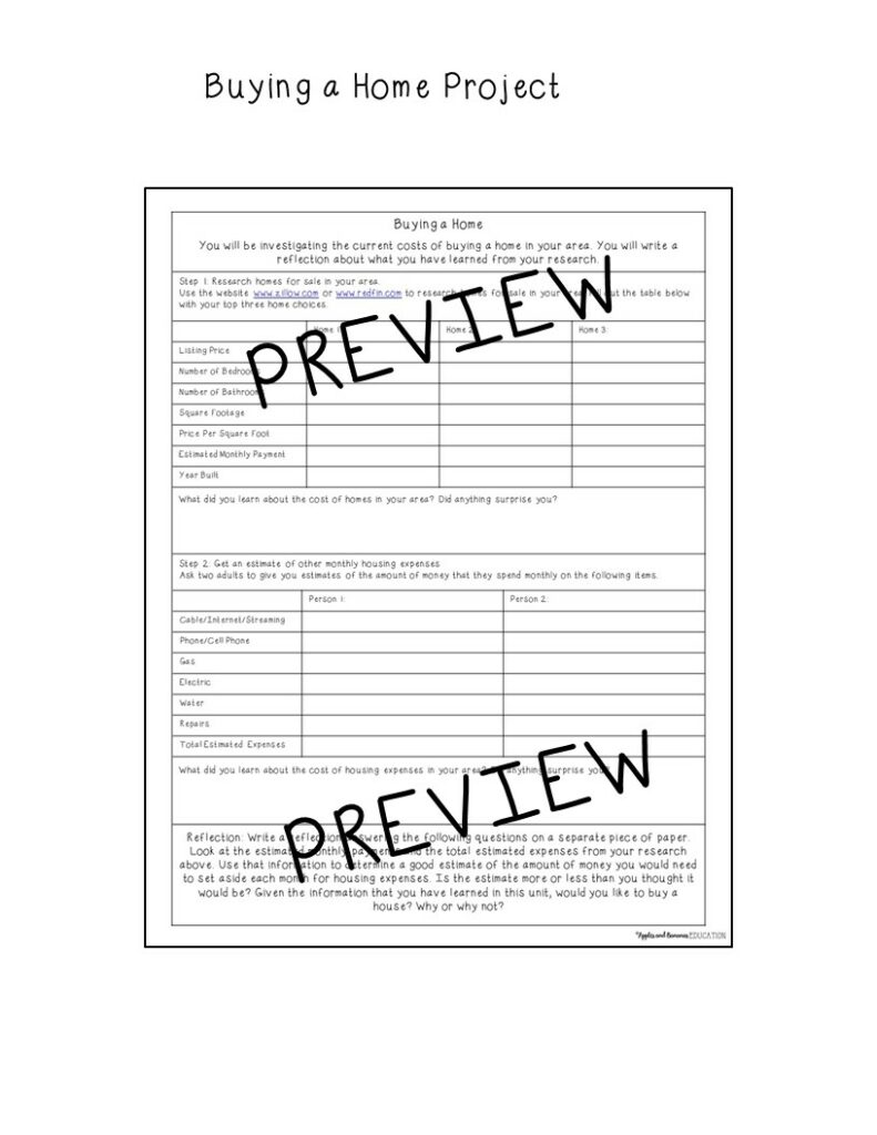 Buying a Home | Made By Teachers