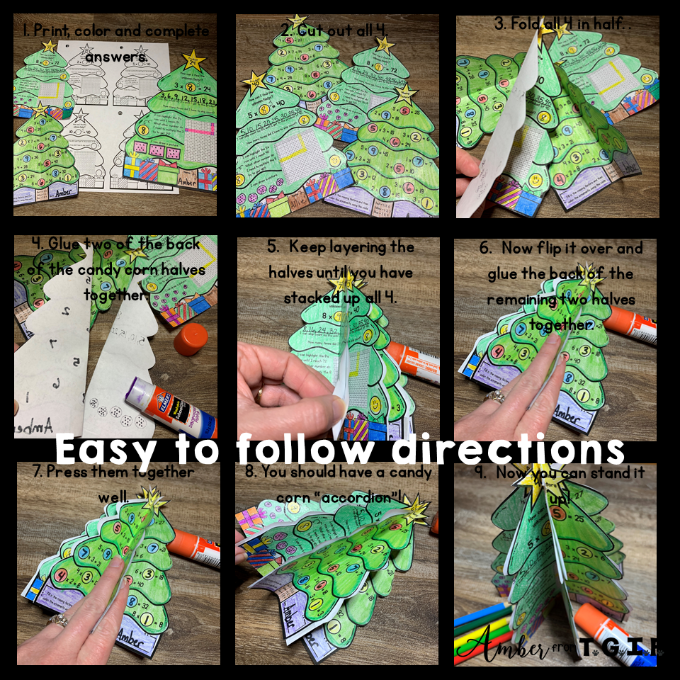 Missing Addends | Unknown Addends | Christmas Math Craft | Made By Teachers