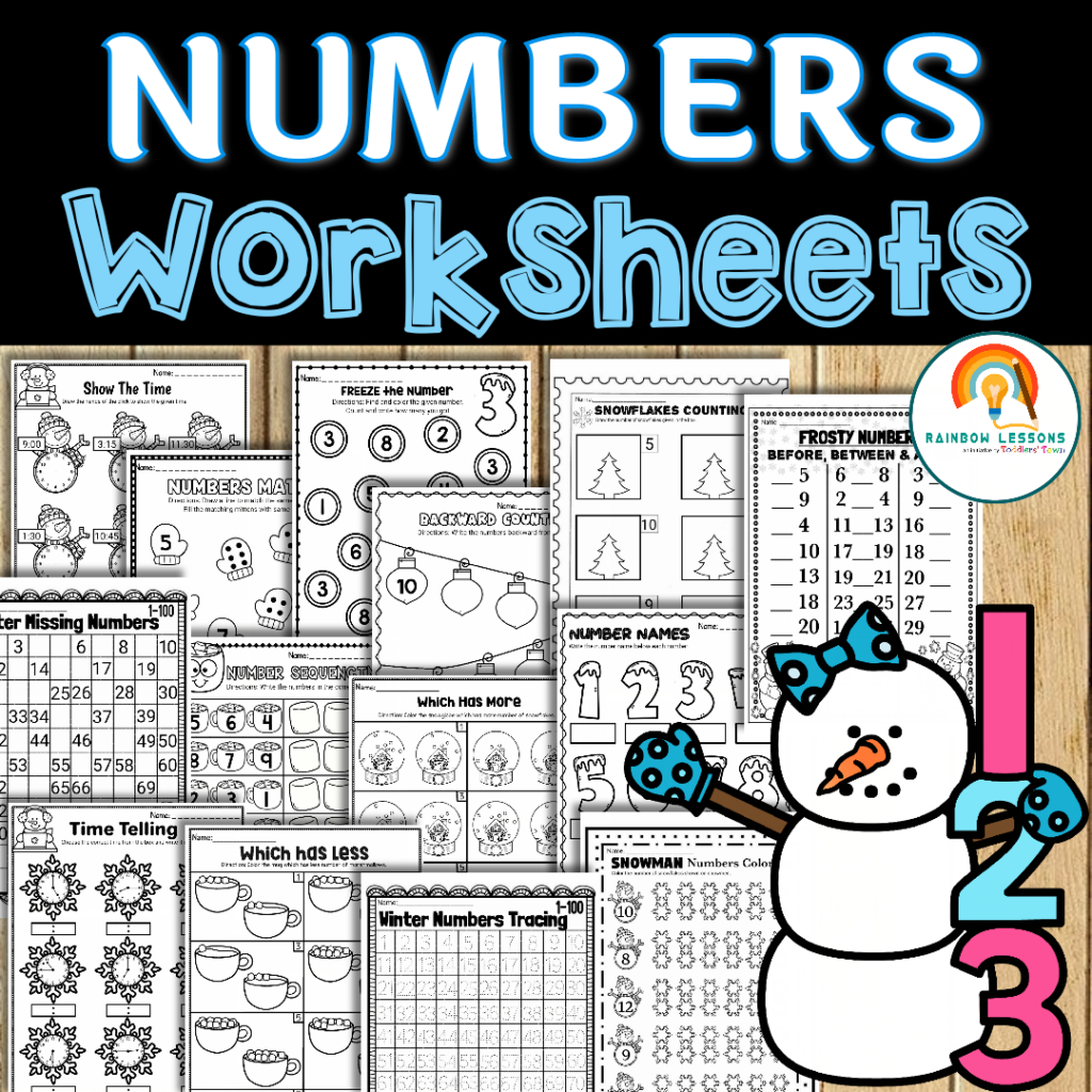 Winter Math Activities | Winter Math Worksheets | Kindergarten Math ...