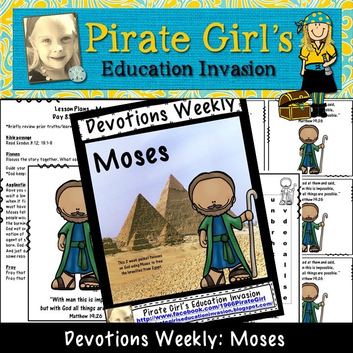 Devotions Weekly: Moses | Made By Teachers