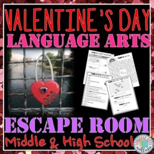 Valentine's Day ELA Escape Room | Made By Teachers