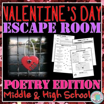 Valentine's Day Poetry Escape Room | Made By Teachers