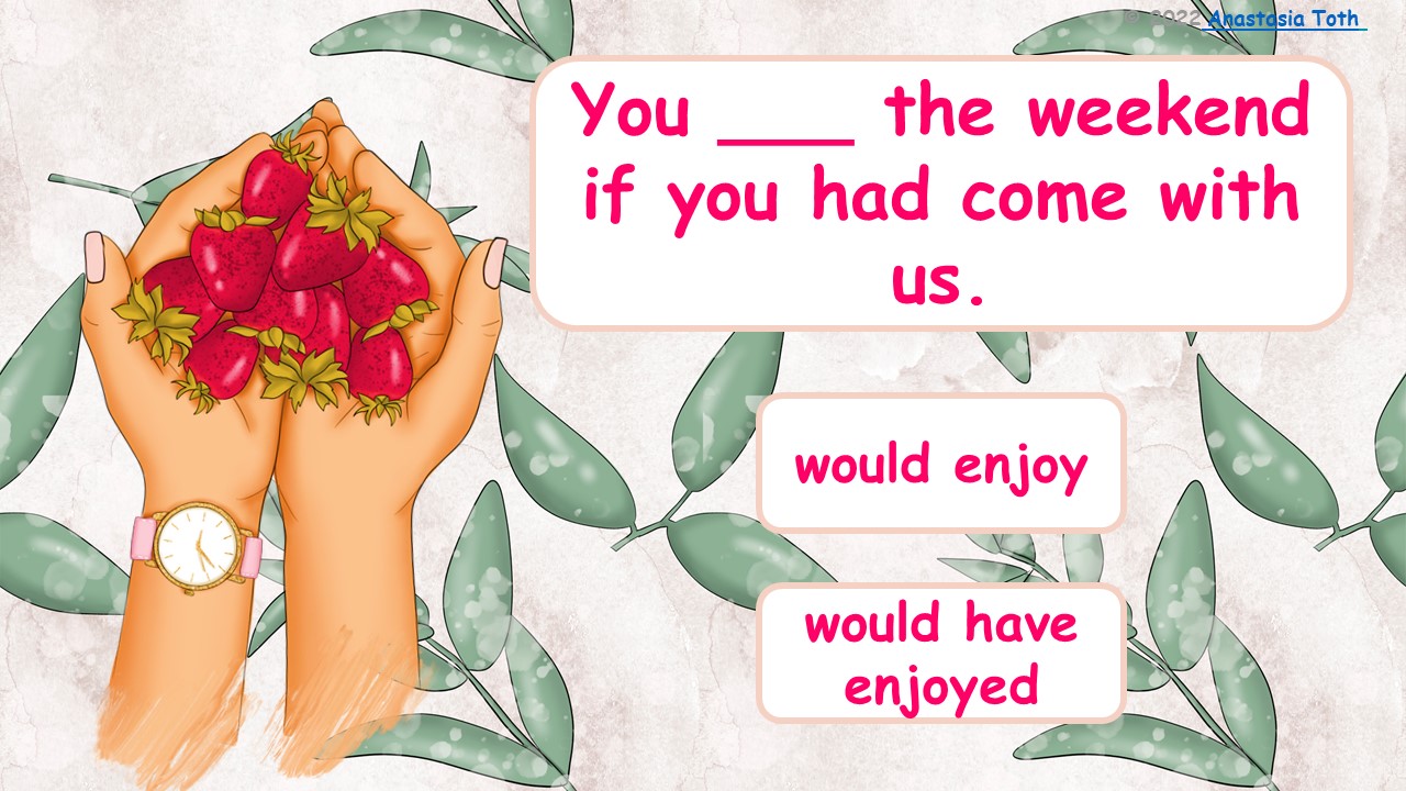 THIRD CONDITIONAL interactive grammar game quiz test ESL EFL teen adult ...