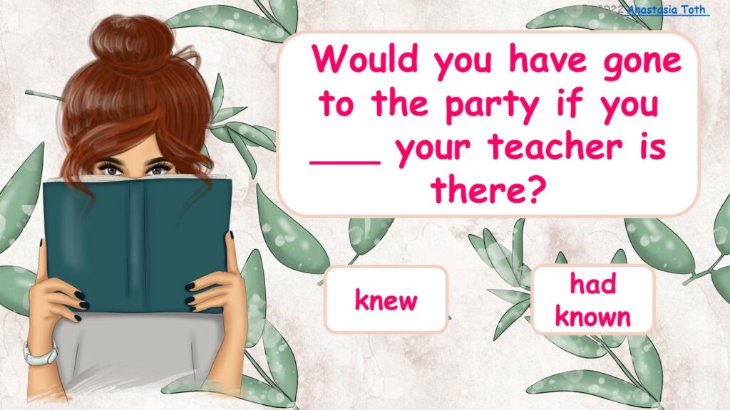 THIRD CONDITIONAL interactive grammar game quiz test ESL EFL teen adult ...