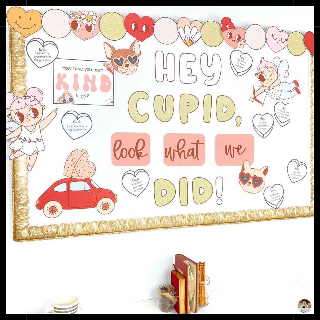 Valentine's Day Bulletin Board for Random Acts of Kindness Day | Made ...