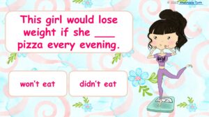 SECOND CONDITIONAL interactive game quiz test ESL grammar activity | If ...