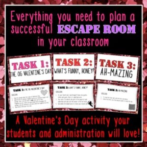 Valentine's Day Grammar Escape Room | Made By Teachers