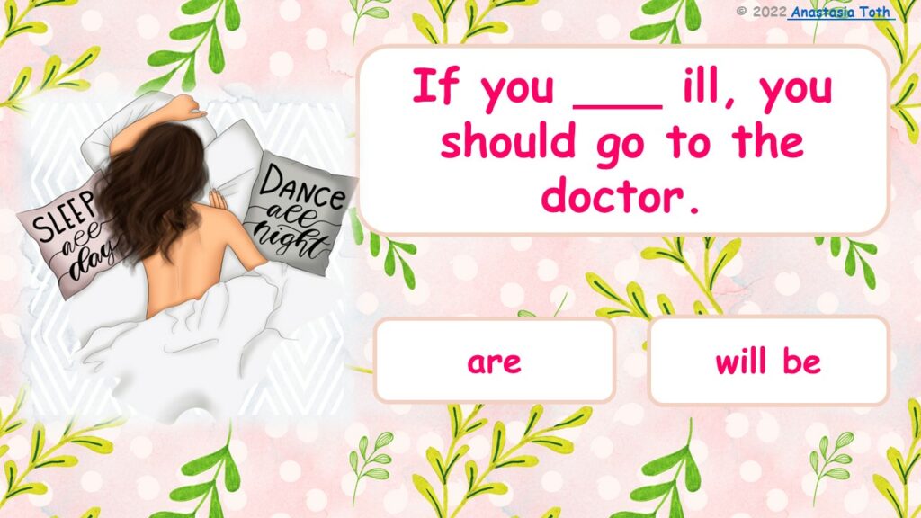 First Conditional Interactive Game Quiz Test Esl Grammar Activity If 5021